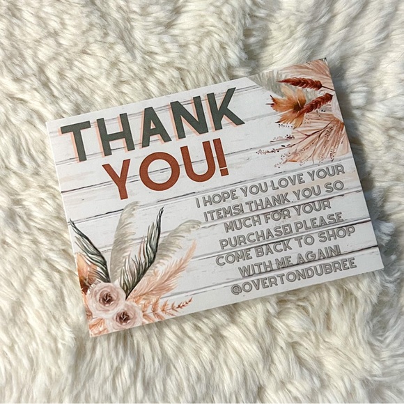 Overton DuBree | Design | Boardwalk Boho Soft Personalized To You Thank ...